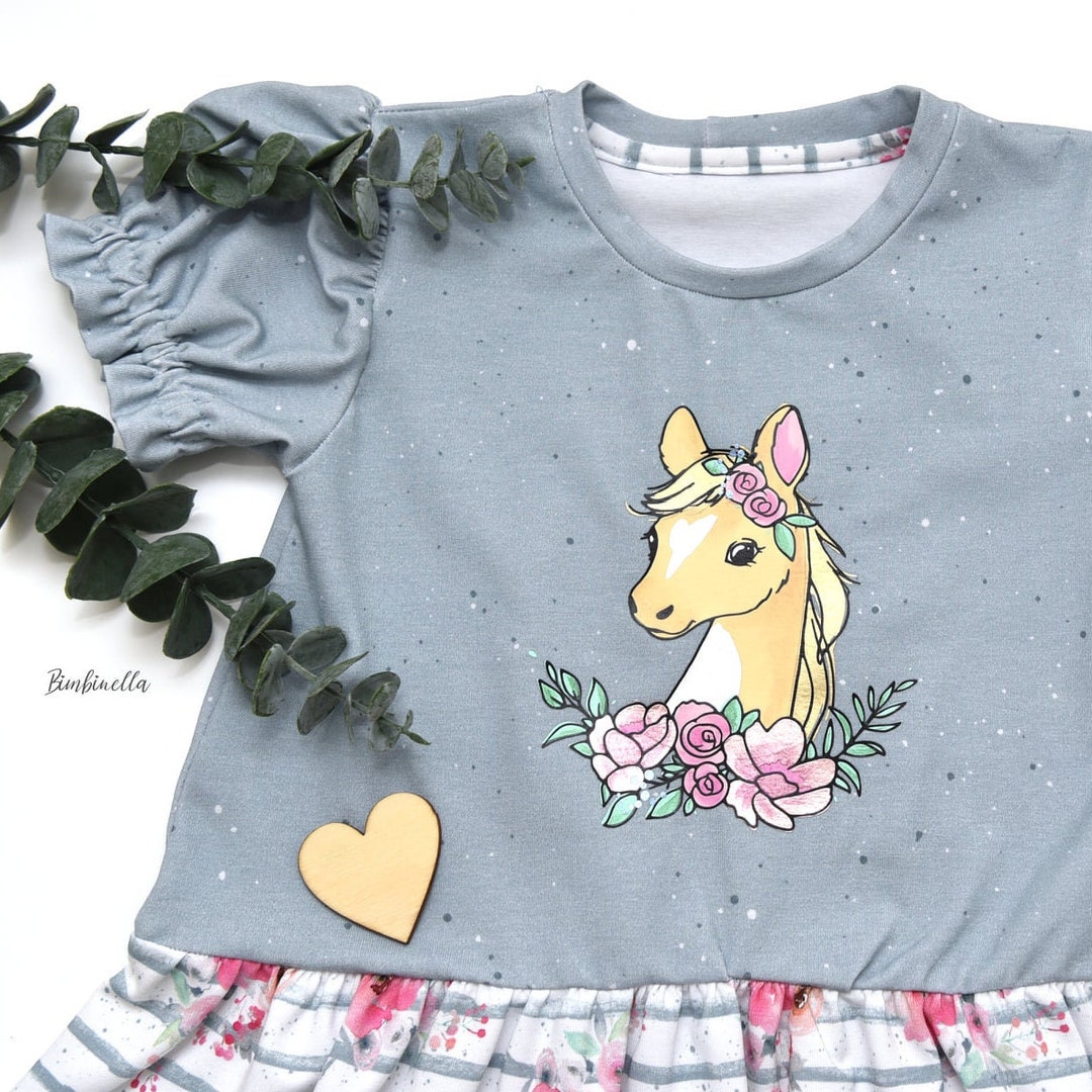 Plotterdatei Spring Flower Pferd - Etsy