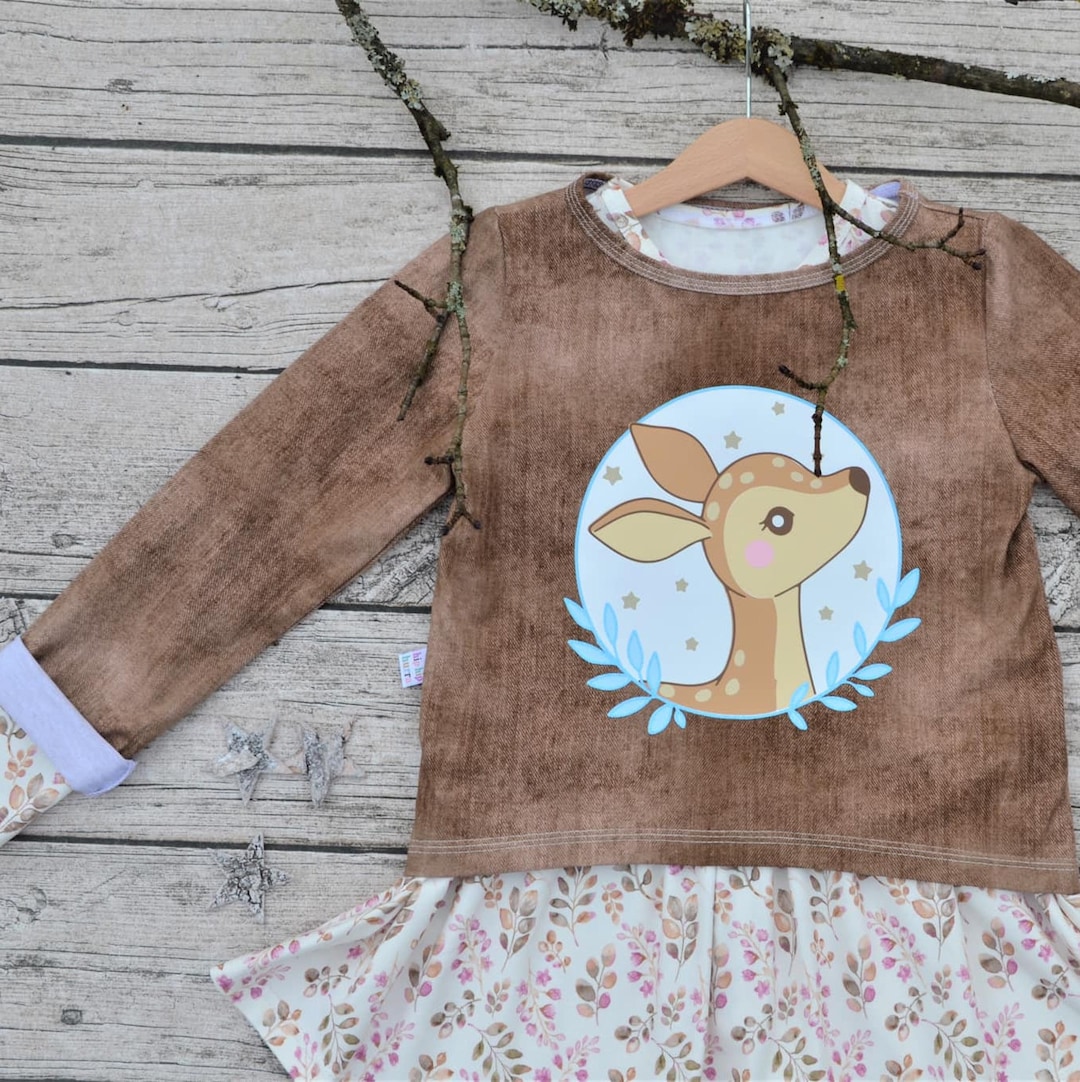 Plotterdatei - Rehkitz Rosalie Button - Etsy.de