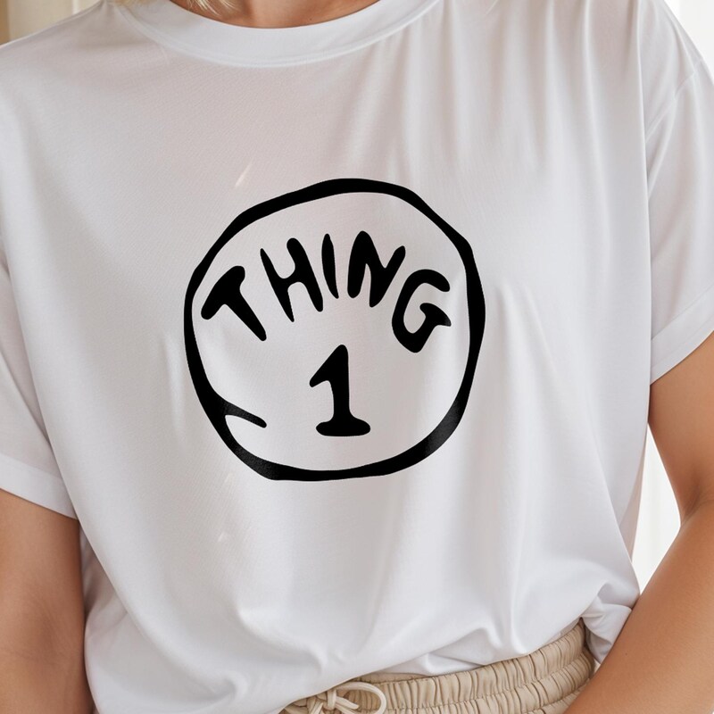 Thing 1 Font - Etsy
