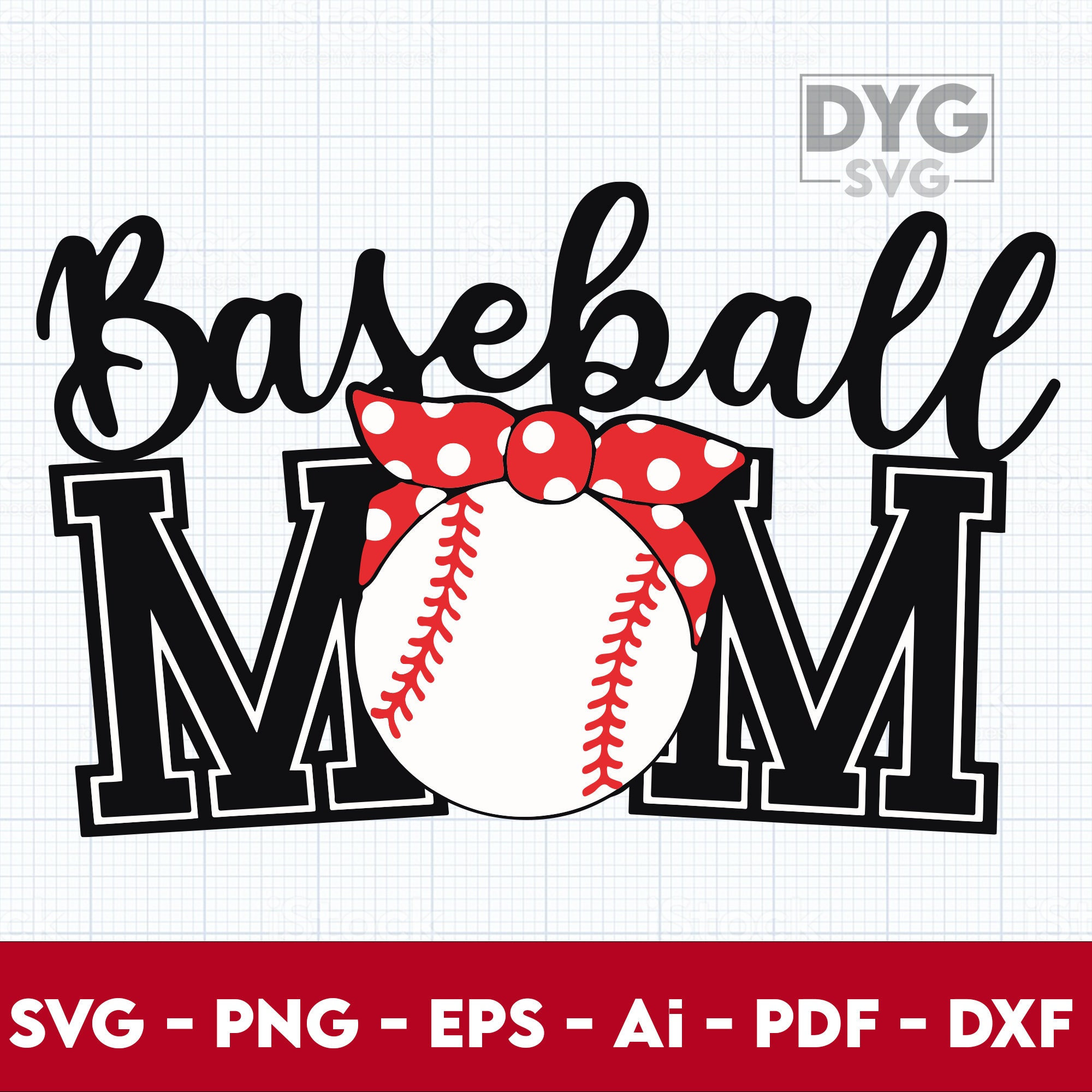 Baseball Mom Svgbaseball Svg Baseball Mom Shirt Svg Mom - Etsy