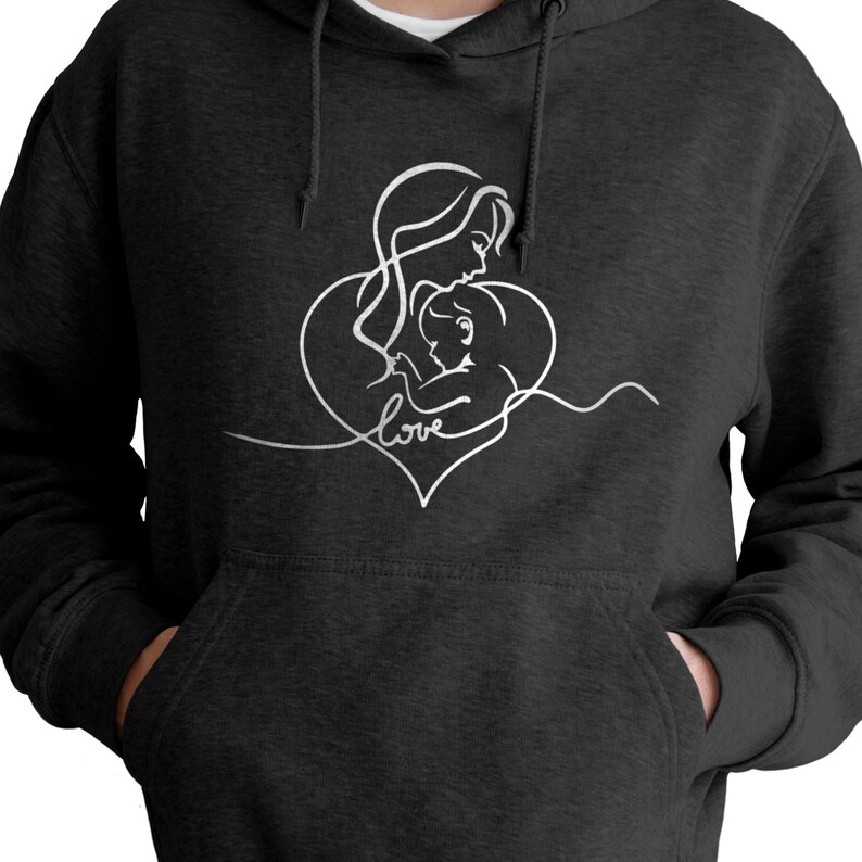 Mother and Baby SVG, Mother's Day SVG, Line Art, Mommy Svg, Mother With ...