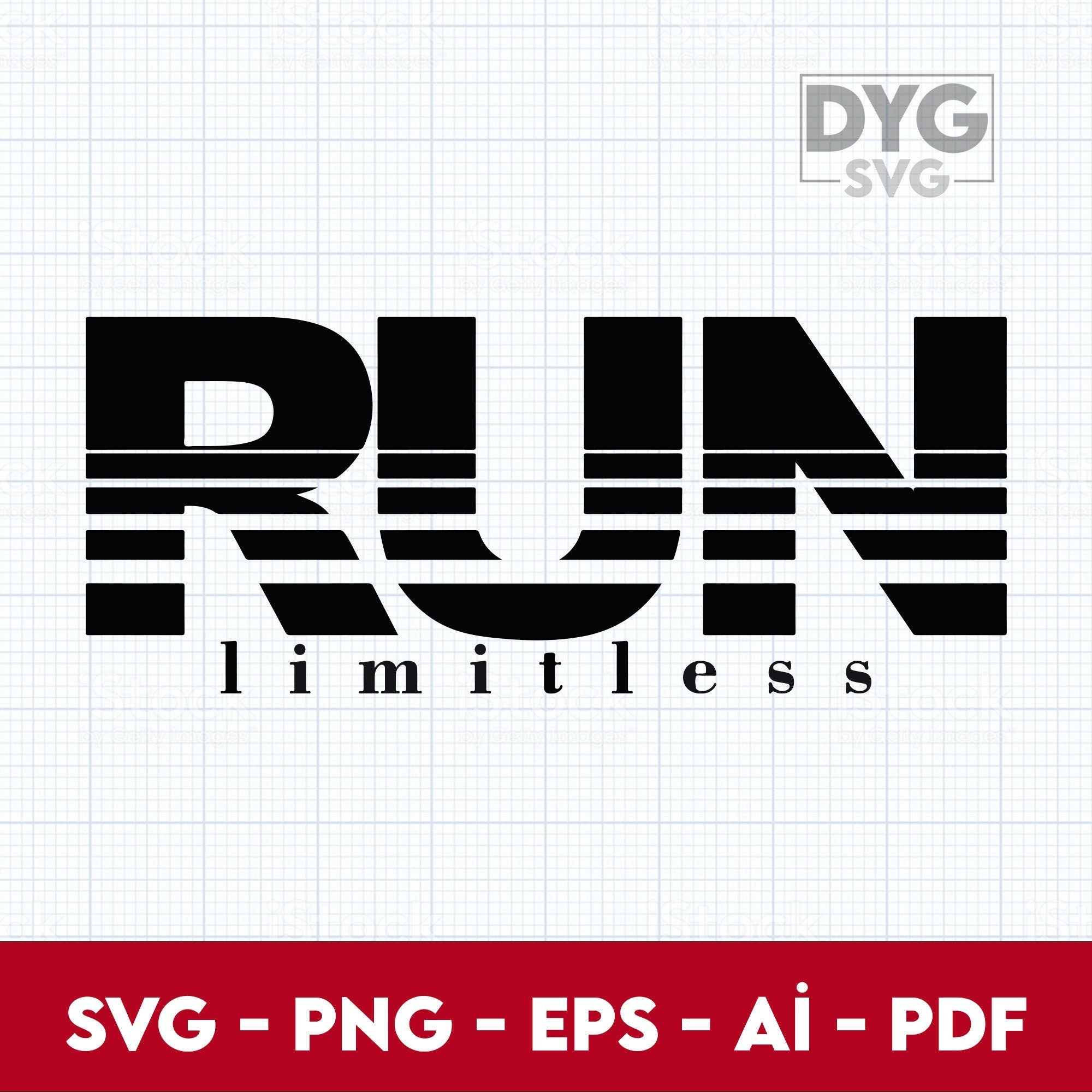 Run Limitless SVG Running Svg SVG for Shirts Running Quotes - Etsy