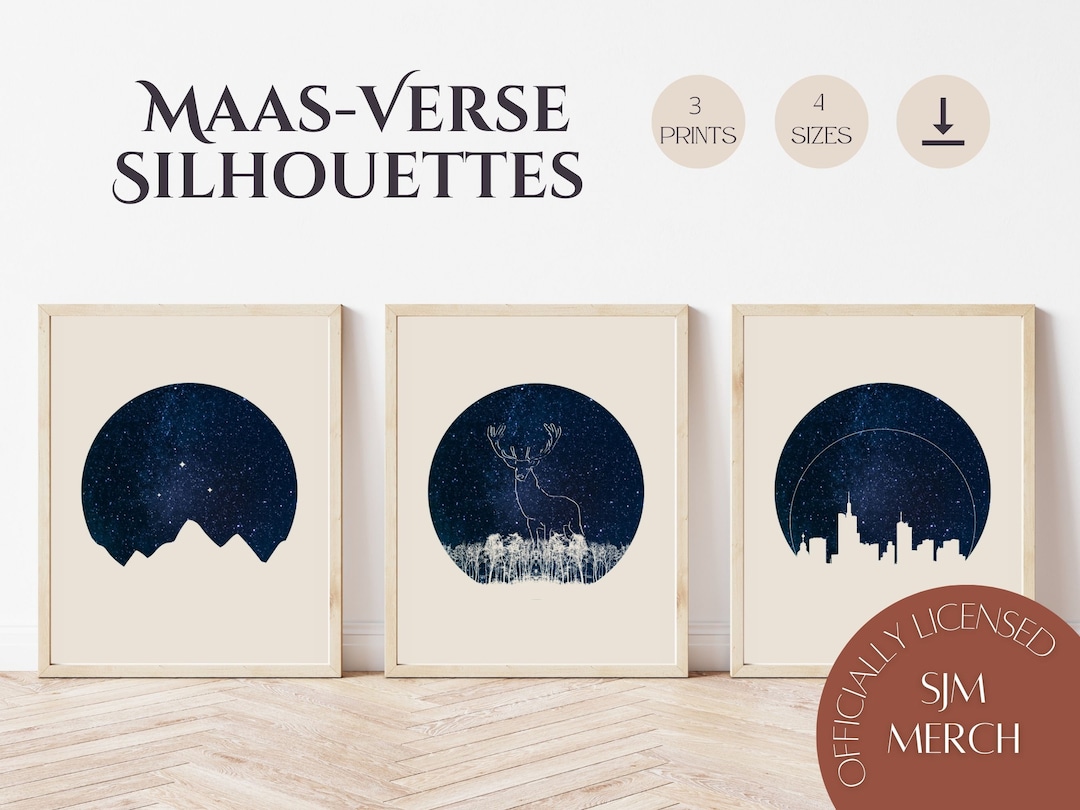 SJM Multiverse Print Set, Maasverse Velaris Orynth Lunathion Crossover ...