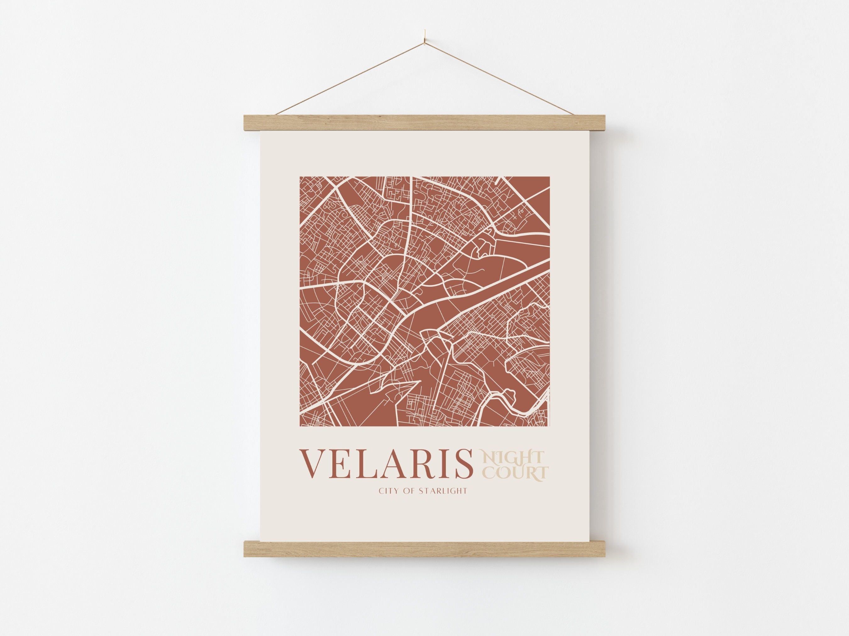 SJM Multiverse Map Prints Maasverse Velaris Orynth Lunathion - Etsy UK