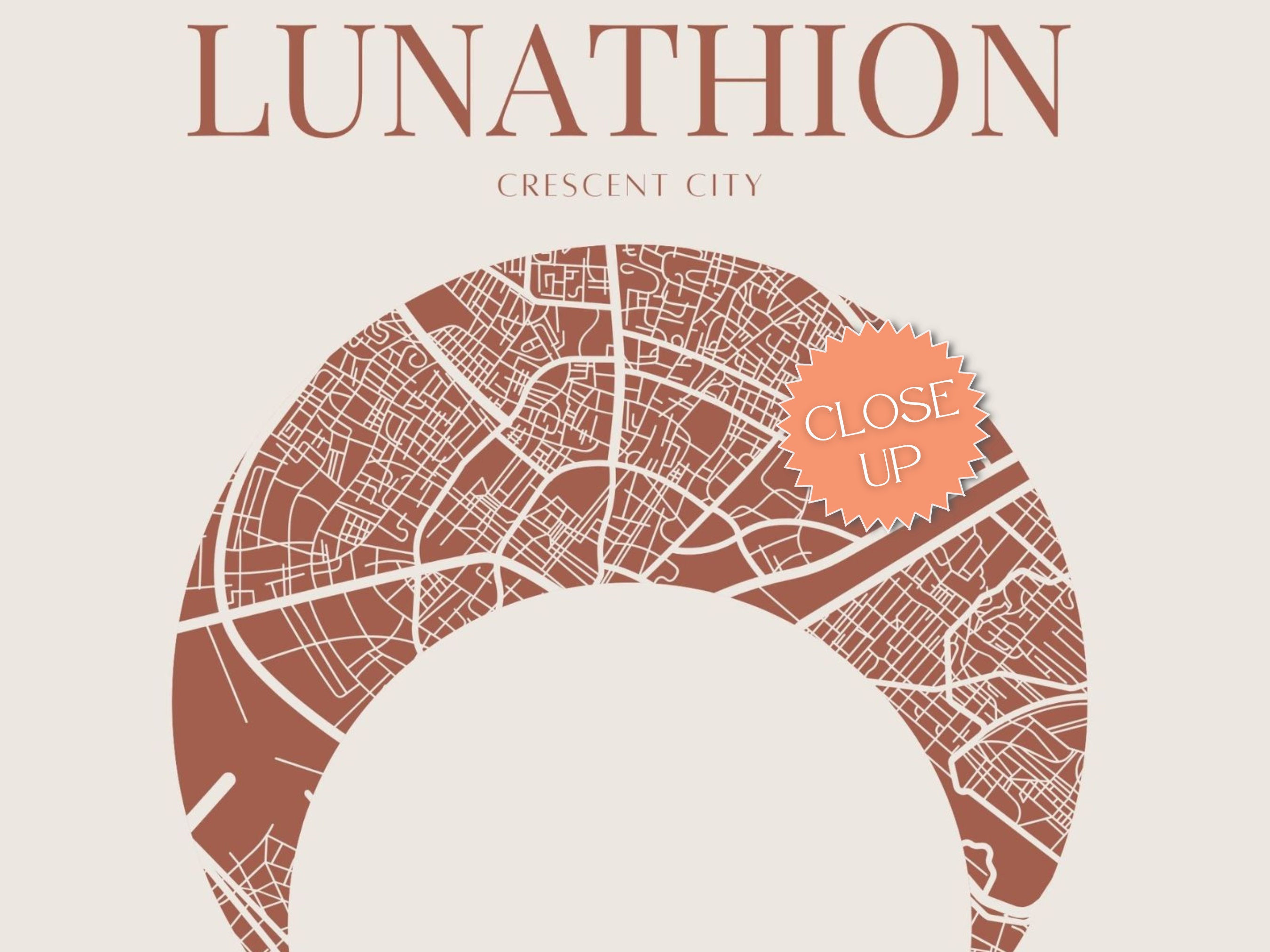 SJM Multiverse Map Prints Maasverse Velaris Orynth Lunathion - Etsy UK