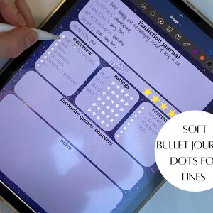 Fanfiction Journal Digital Tracker Sheet, Printable | Reading Diary Log ...