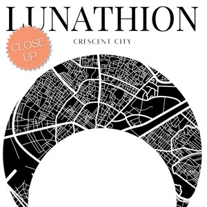 SJM Multiverse Map Prints, Maasverse Velaris Orynth Lunathion Crossover ...