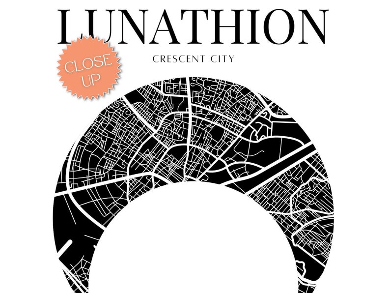 SJM Multiverse Map Prints Maasverse Velaris Orynth Lunathion - Etsy