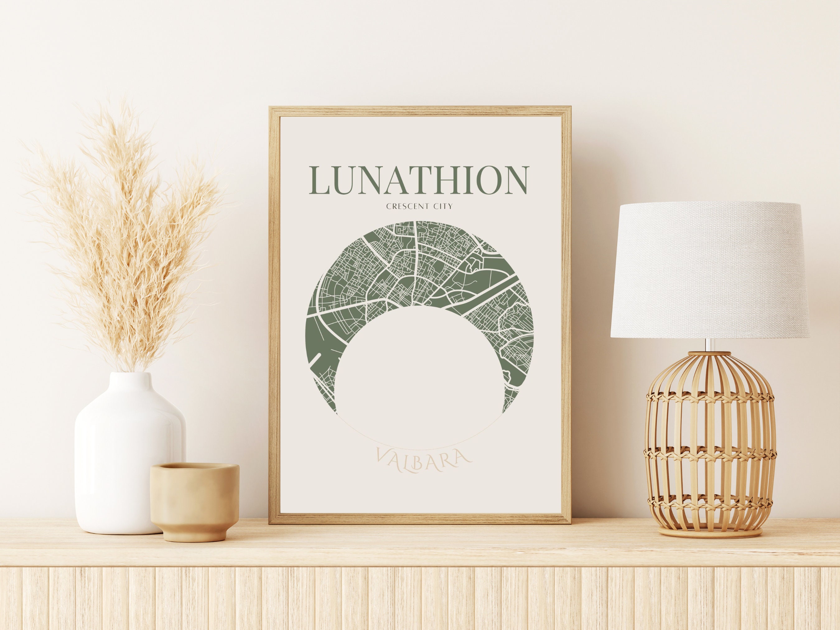 SJM Multiverse Map Prints Maasverse Velaris Orynth Lunathion - Etsy UK