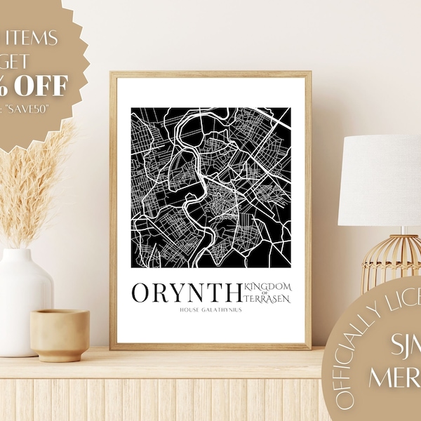 Terrasen Map Print - Etsy
