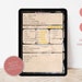 Fanfiction Journal Digital Tracker Sheet, Printable Reading Diary Log ...