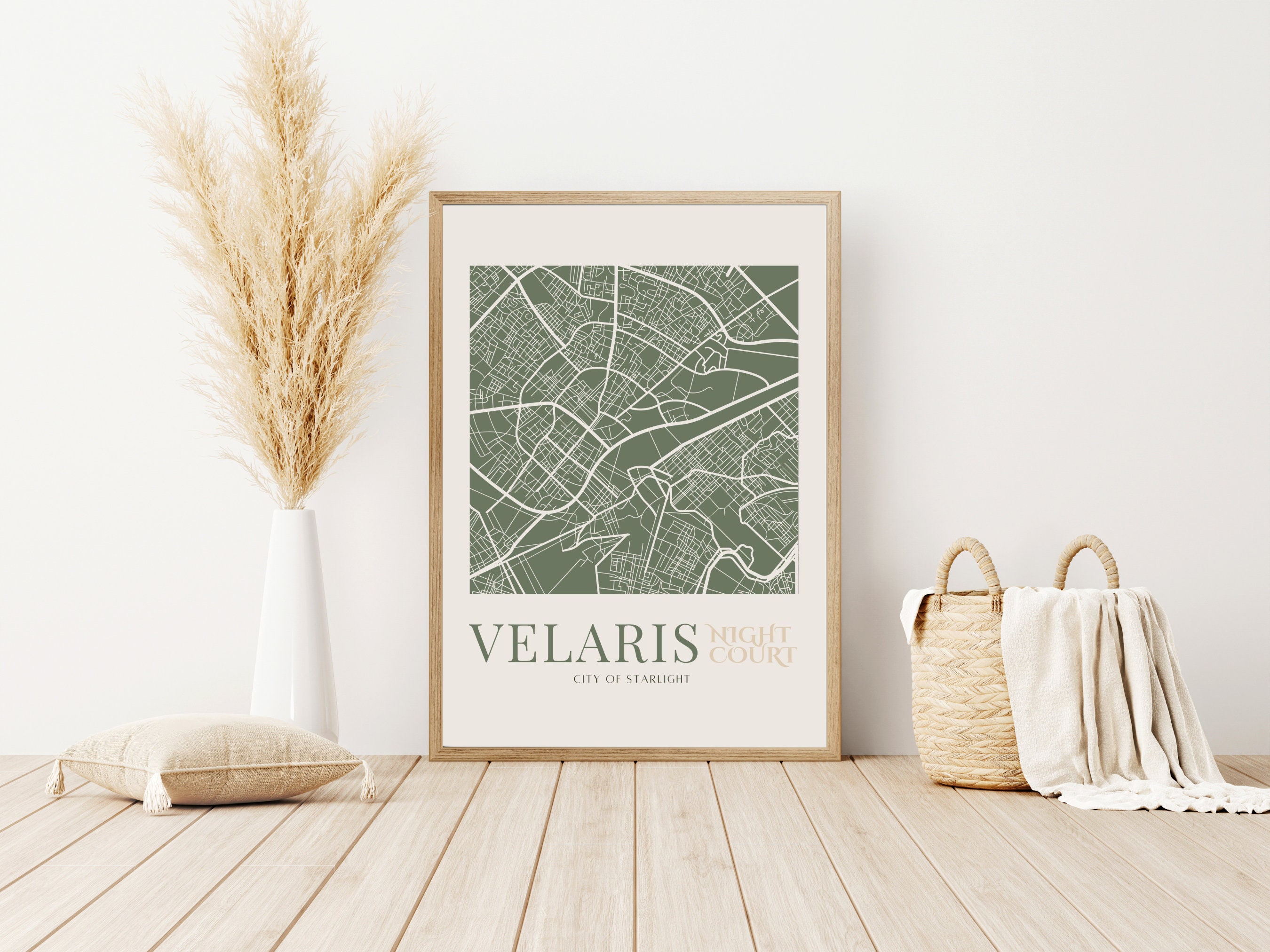 SJM Multiverse Map Prints Maasverse Velaris Orynth Lunathion - Etsy UK