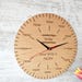 Motivational Wall Clock Inspirational Clock Now Modern Wall Clock ...