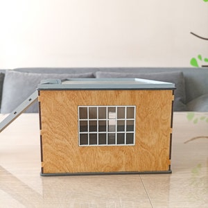 3 Car Garage With Easy-to-use Ramp, Miniature Toy Car Garage, Dollhouse ...