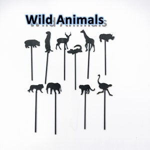 Bundle of Animals Puppets Shadow Theatre Kit - Farmyard, Wildlife ...
