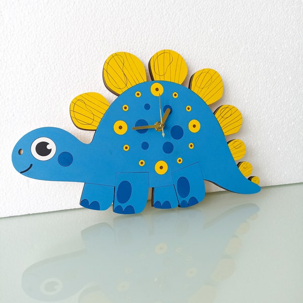 Dinosaur Wall Clock - Etsy