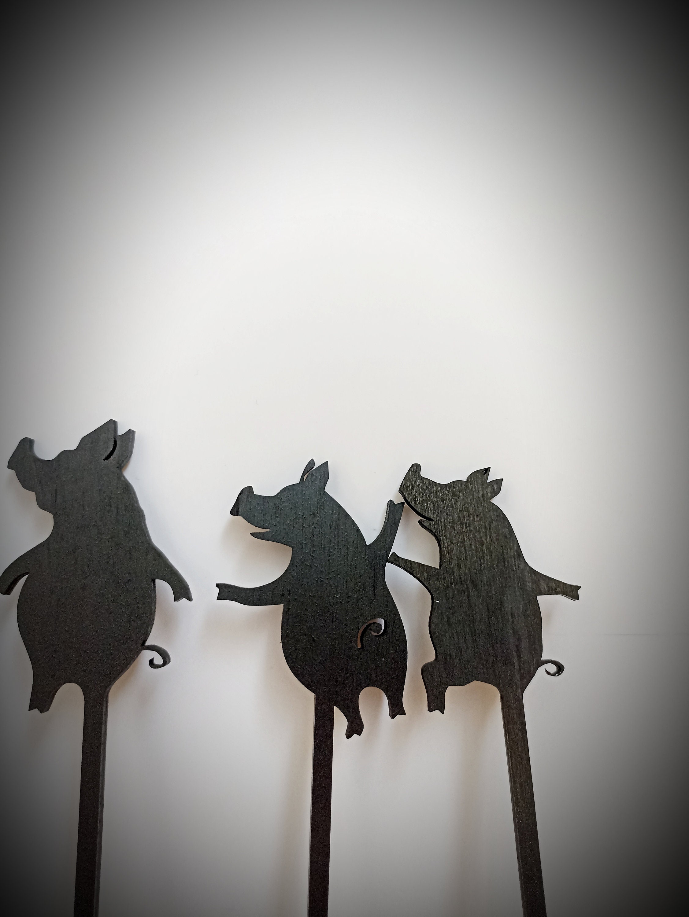 The Three Little Pigs Storytelling Shadow Puppetry Shadow Play - Etsy