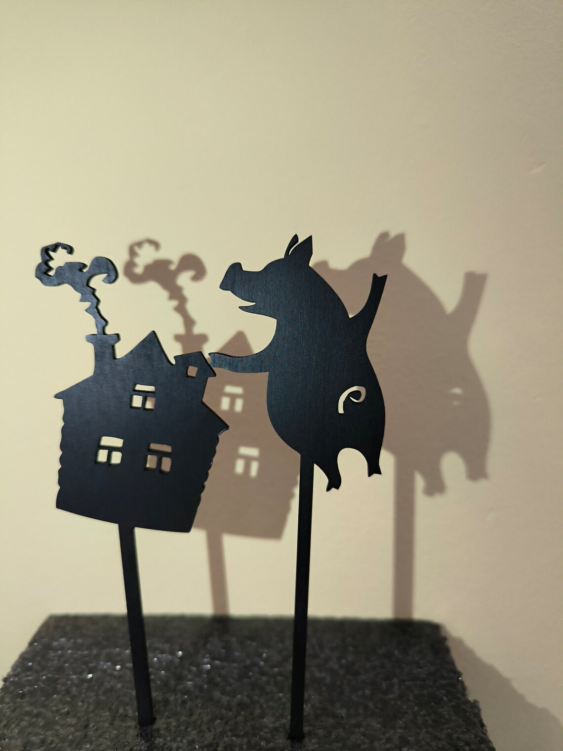 The Three Little Pigs Storytelling Shadow Puppetry Shadow Play ...