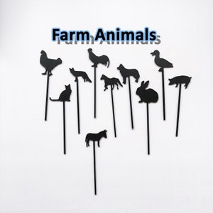 Bundle of Animals Puppets Shadow Theatre Kit - Farmyard, Wildlife ...