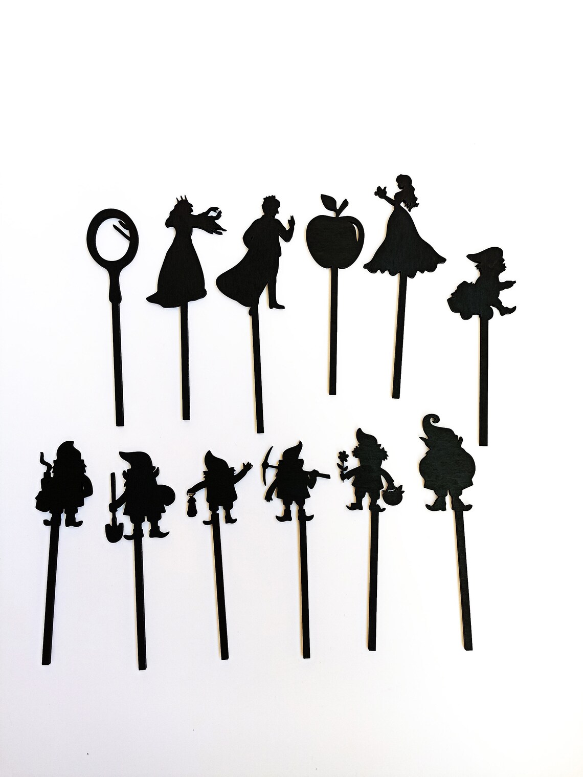 Snow White and the Seven Dwarfs Shadow Play Shadow Puppetry Play ...