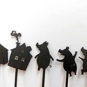 The Three Little Pigs Storytelling Shadow Puppetry Shadow Play ...