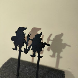 Snow White and the Seven Dwarfs Shadow Play Shadow Puppetry Play ...