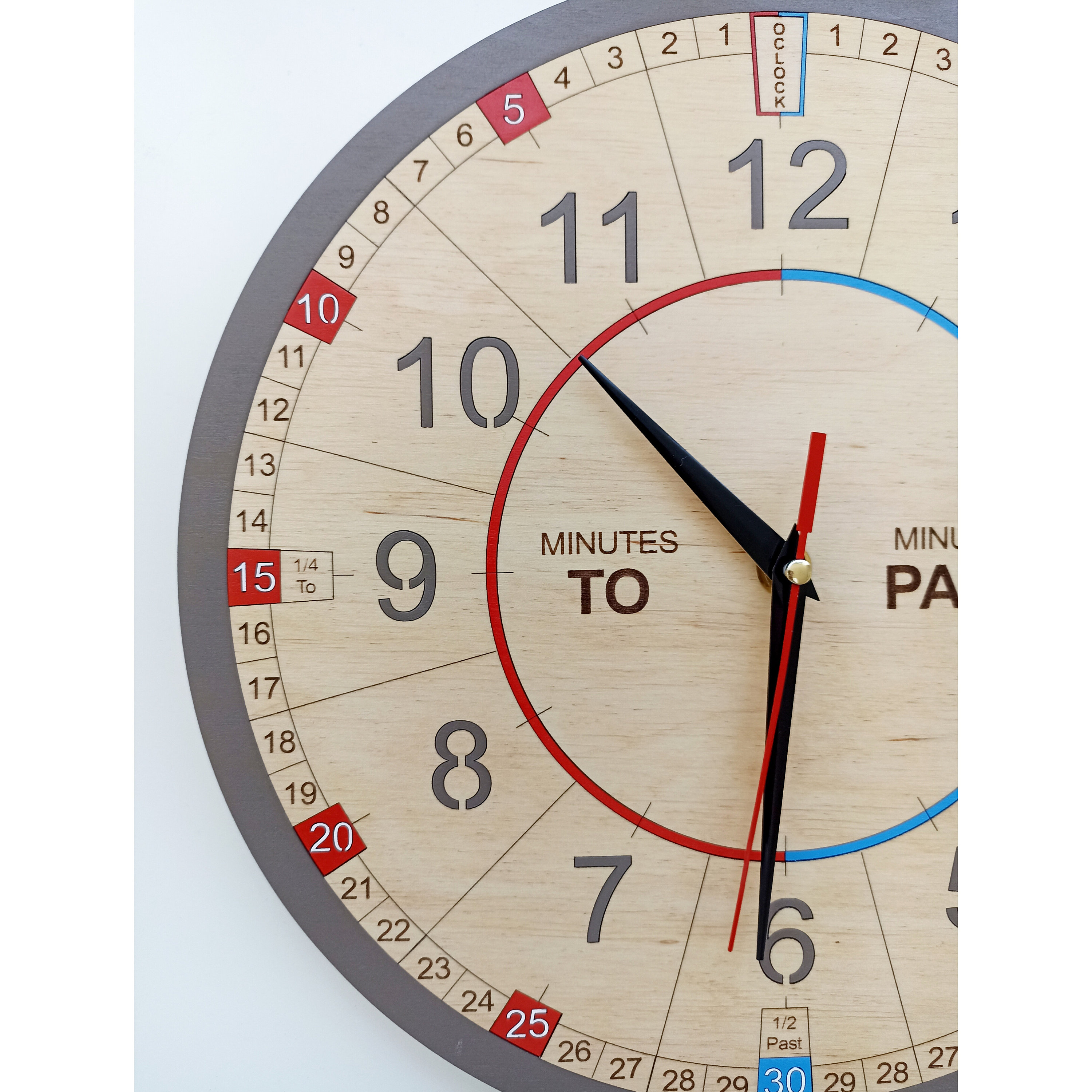 Kids Time-telling Clock - Fun Educational Tool for Learning How to Read ...