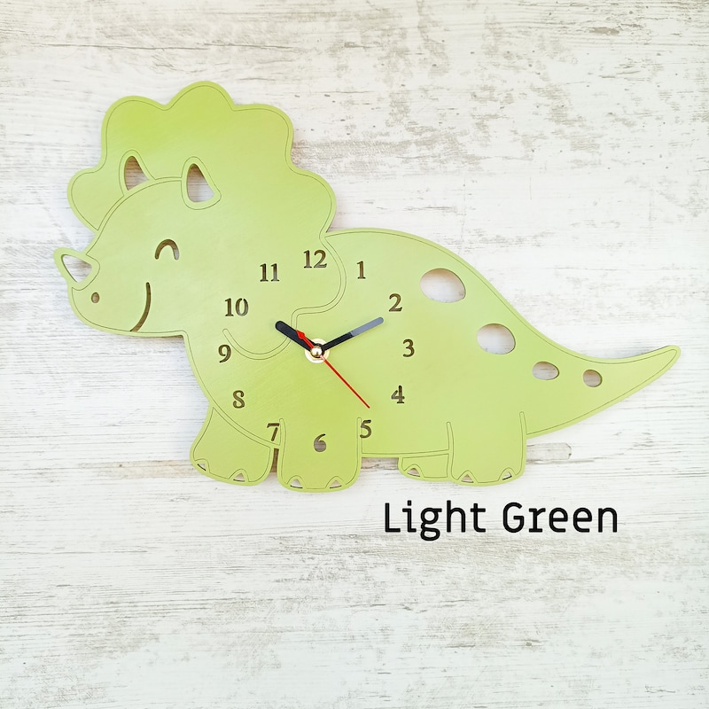 Dinosaur Wall Clock - Etsy