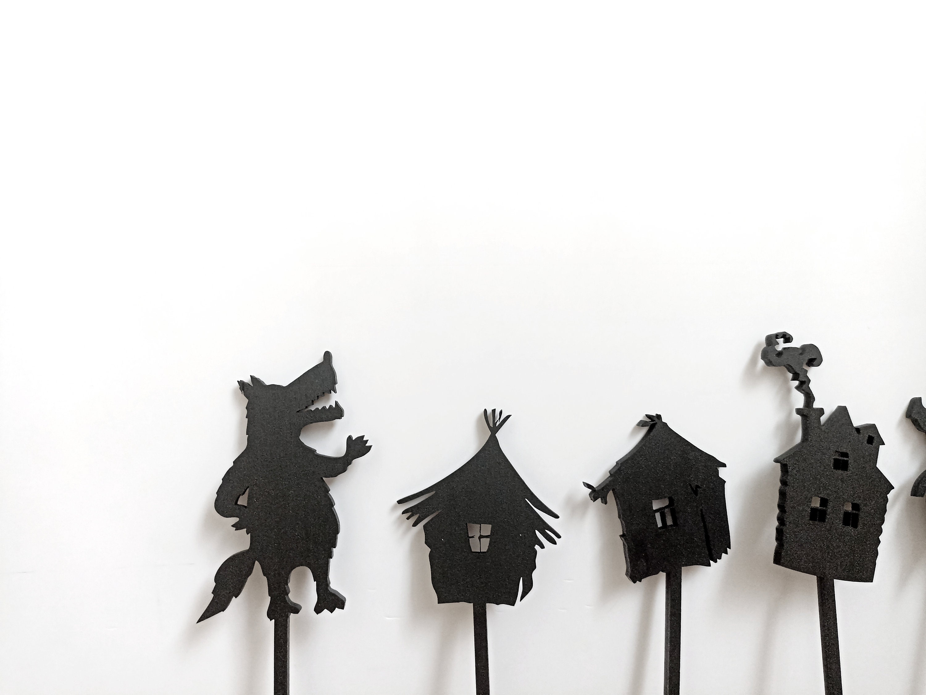 The Three Little Pigs Storytelling Shadow Puppetry Shadow Play ...