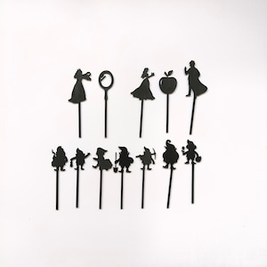 Snow White and the Seven Dwarfs Shadow Play Shadow Puppetry Play ...