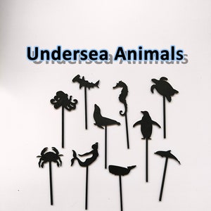 Bundle of Animals Puppets Shadow Theatre Kit - Farmyard, Wildlife ...