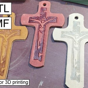 Cross Digital File for 3D Print, STL File for 3D Printing, Stamp for ...