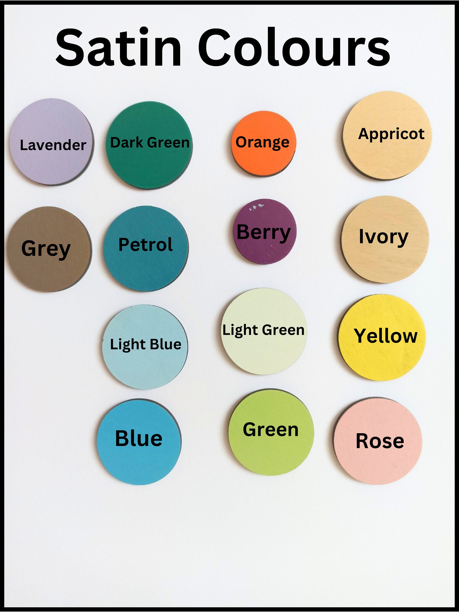 Clock for Wall, Wooden Timepice for Living Room, Custom Color Chart ...