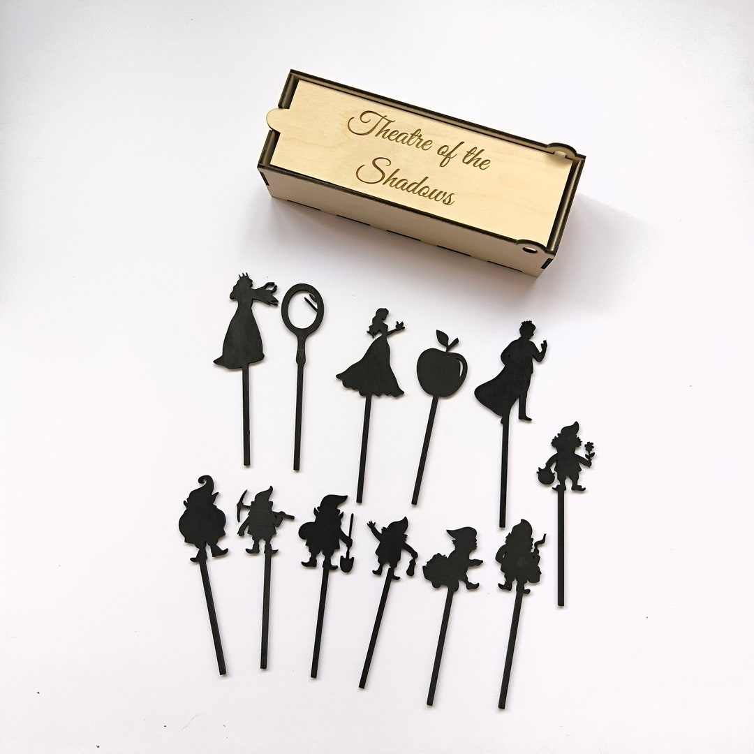 Snow White and the Seven Dwarfs Shadow Play Shadow Puppetry Play ...