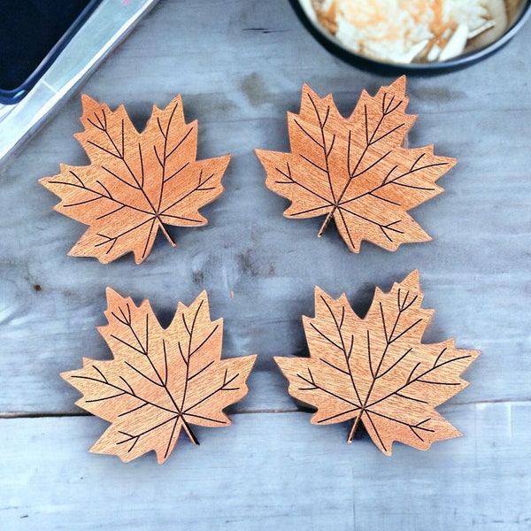 Leaf Engraved - Etsy