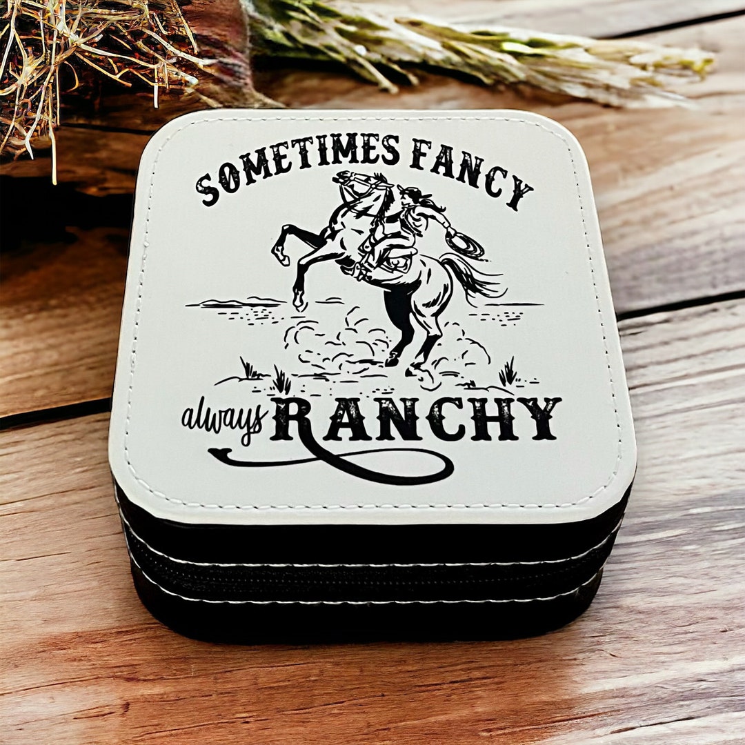 Western Travel Jewelry Case, Western Jewelry Box, Cowgirl Jewelry Box ...