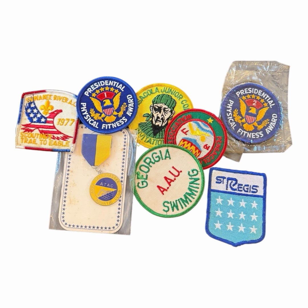 Vintage Presidential Award Patches Swim Medals Lot - Etsy