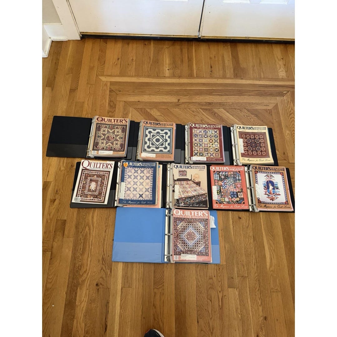 Quilters Newsletter Magazine Vintage Lot 100 Issues 80s 90s - Etsy