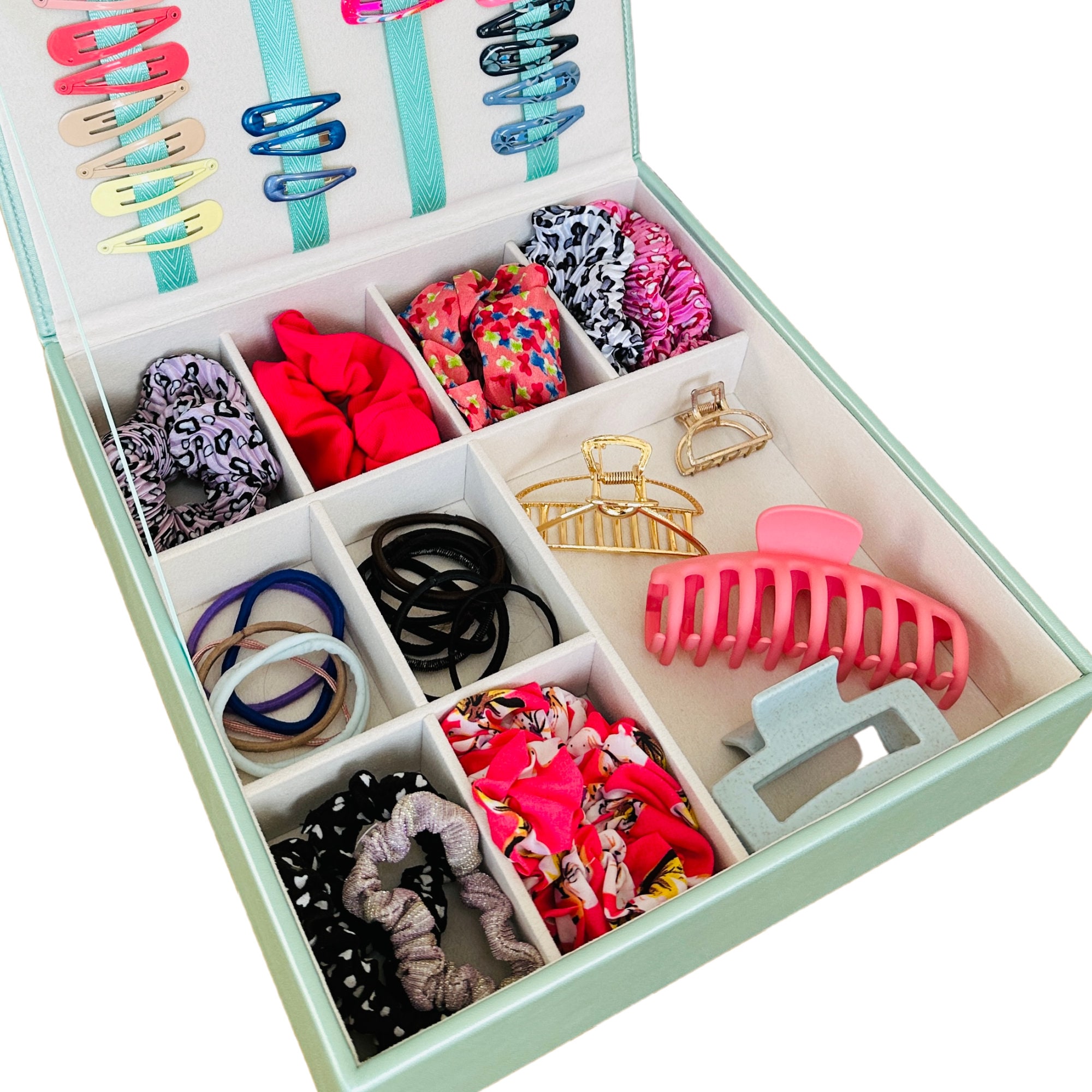 Girl's Hair Accessory Storage Box Hair Clip Holder - Etsy UK