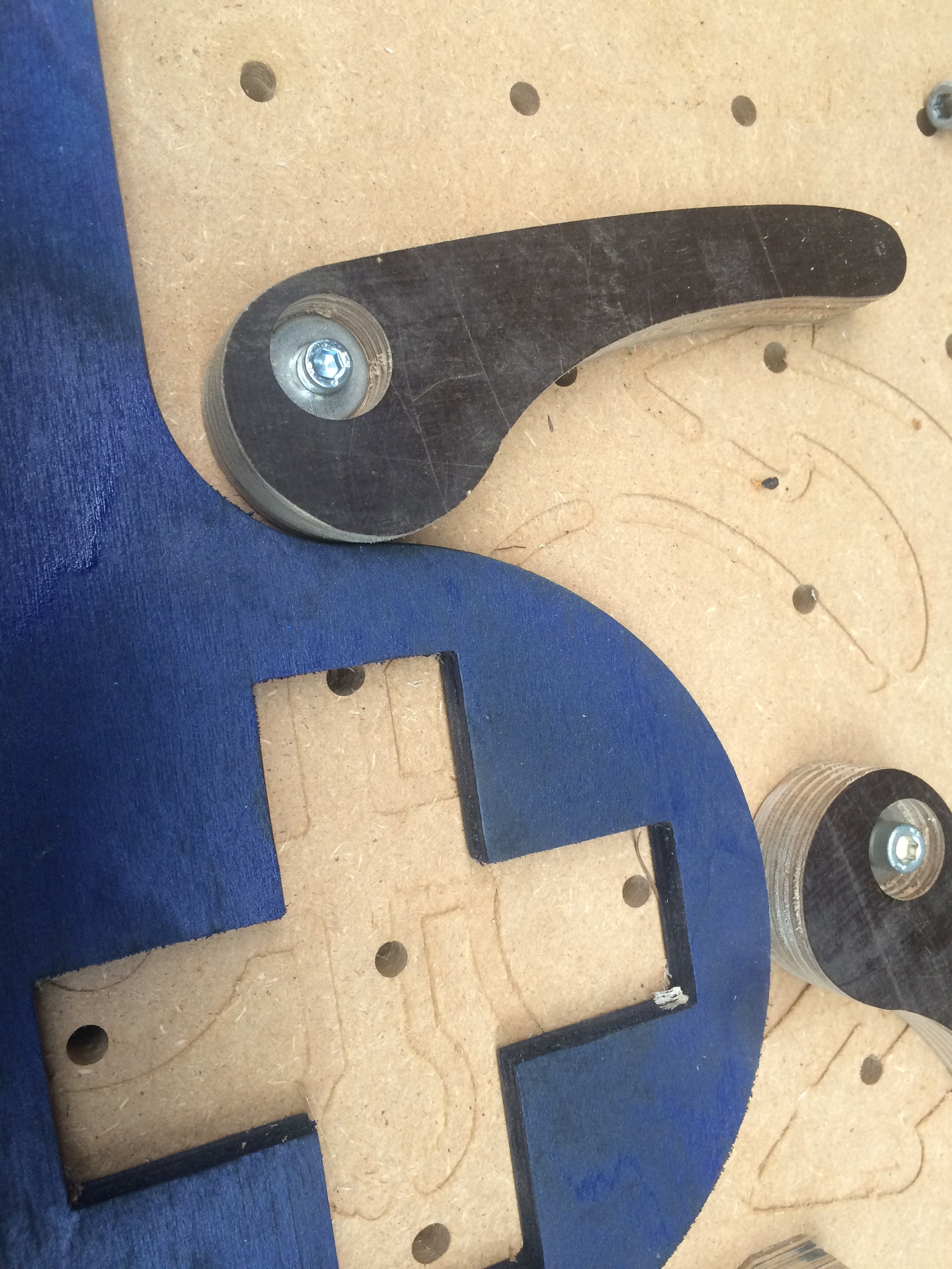 CNC Clamps for Attaching Workpieces to the Spoilboard or Wasteboard ...