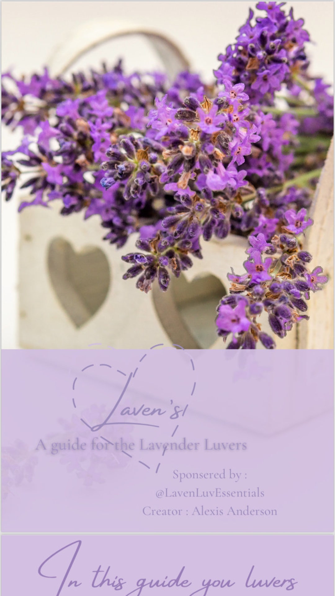 Guide to Lavender Ebook - Etsy
