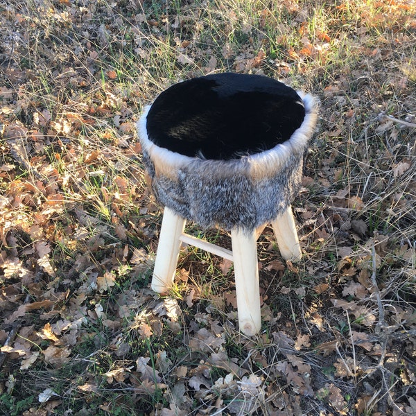 Fur Stool - Etsy