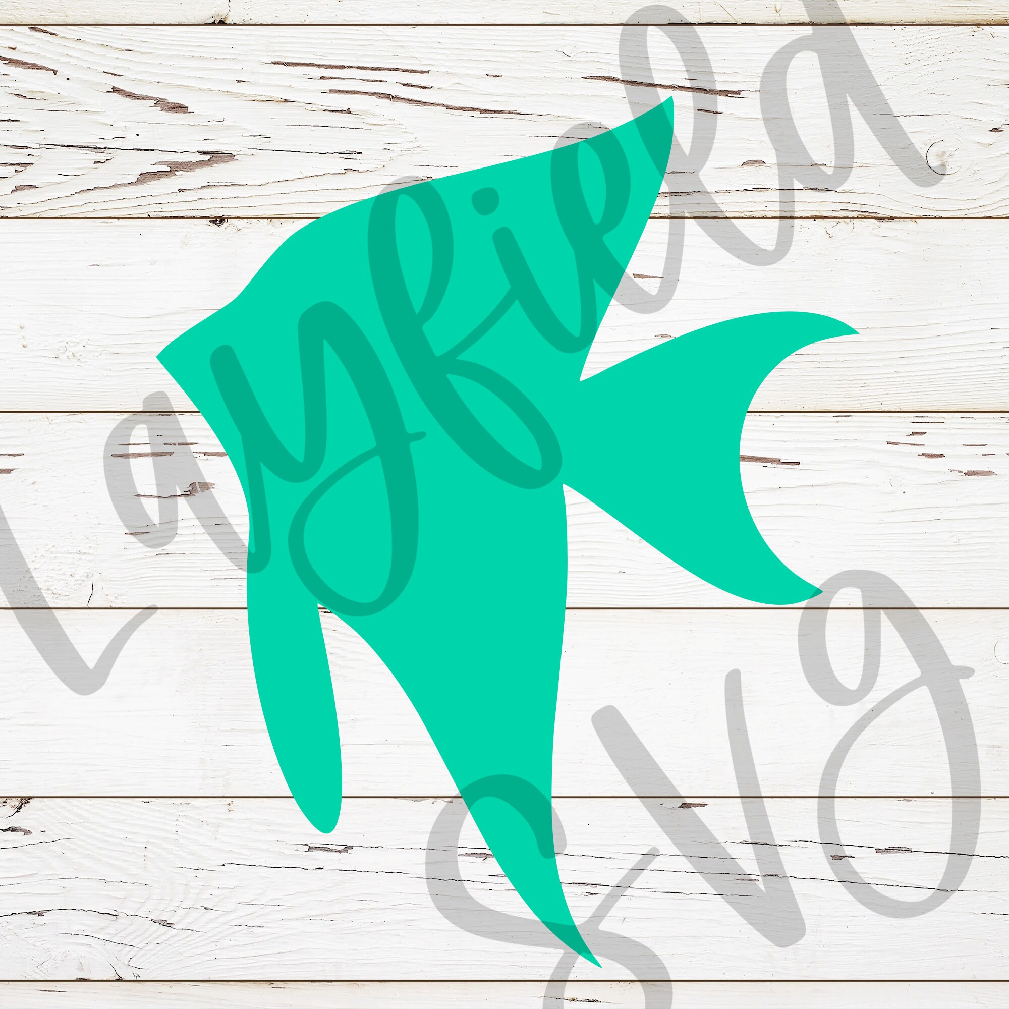 Fish Svg, Pretty Fish Svg, Fancy Fish Svg, Summer Svg, Beach Svg, Salt ...