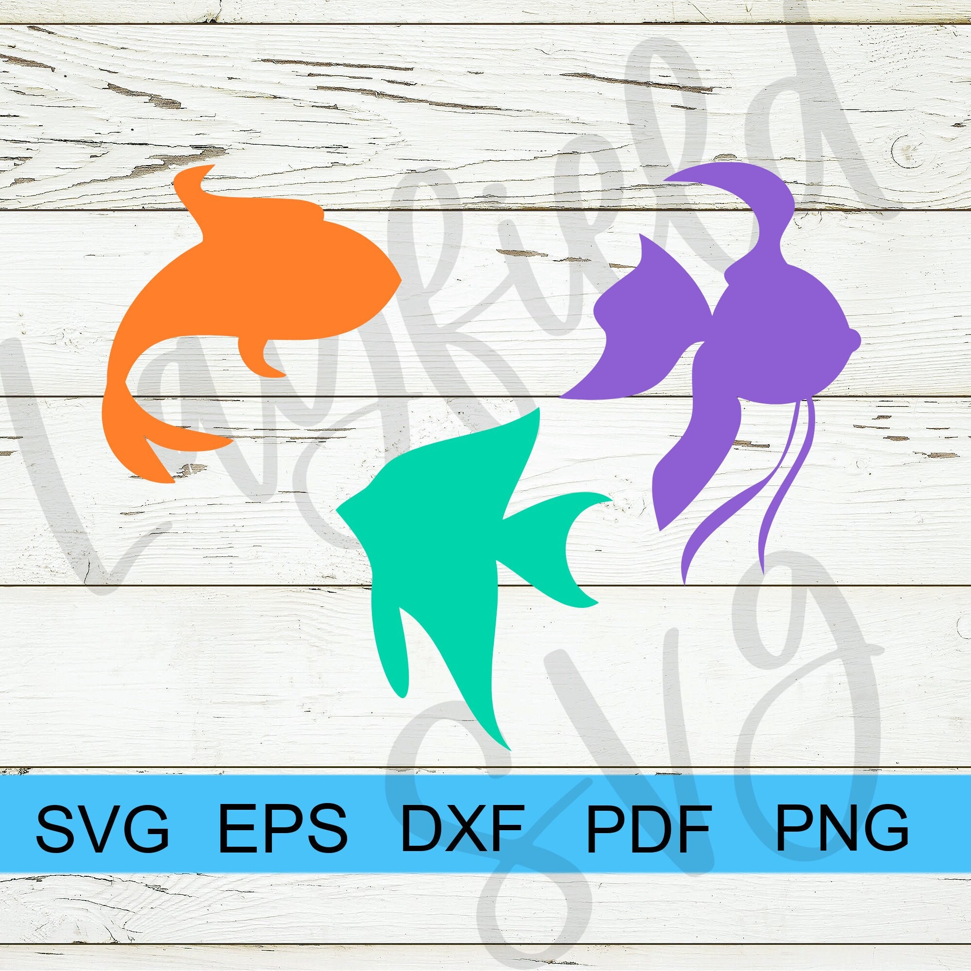 Fish Svg, Pretty Fish Svg, Fancy Fish Svg, Summer Svg, Beach Svg, Salt ...