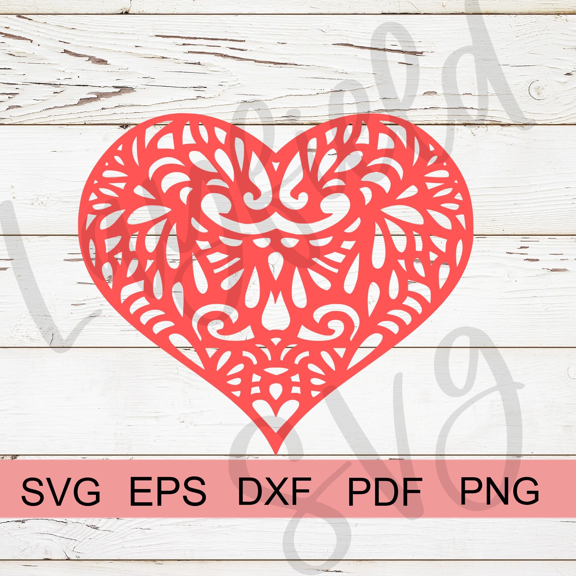 Fancy Heart, Heart, Valentine's Day, Fancy Heart SVG, SVG of Heart ...