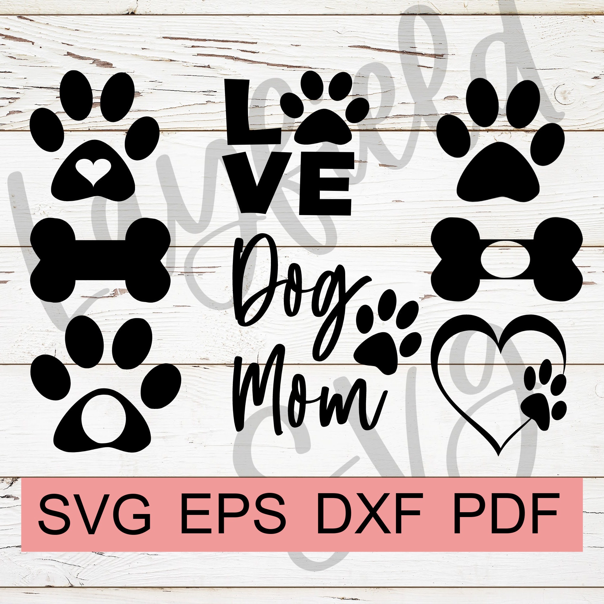Dog Bundle, Paw Print Svg, Paw Print Svg Bundle, Animal Paw Bundle ...