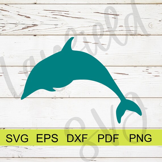 Delfin svg Delfin png Delfin Silhouette Sommerzeit svg | Etsy