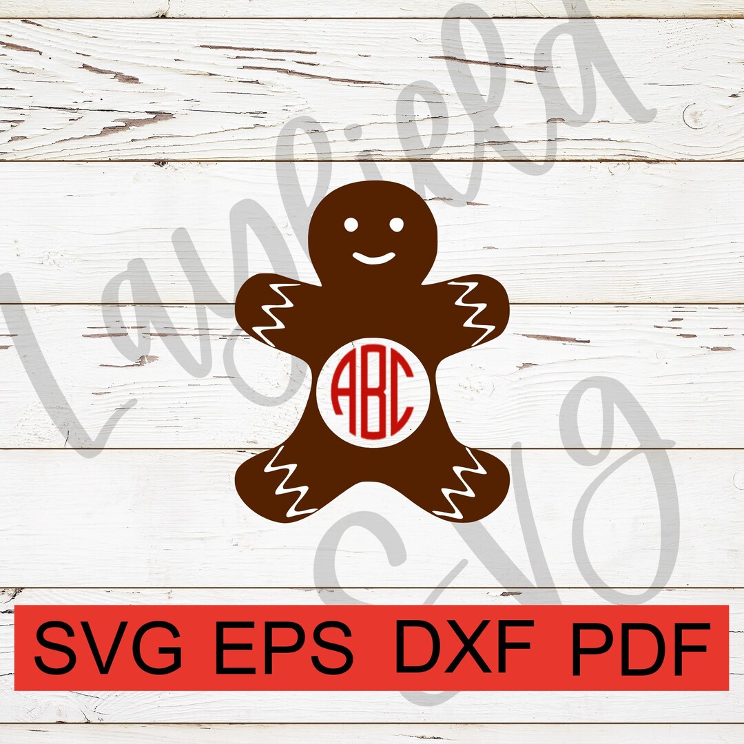 Custom Gingerbread SVG, Christmas SVG, Gingerbread SVG, (svg, Eps, Dxf ...