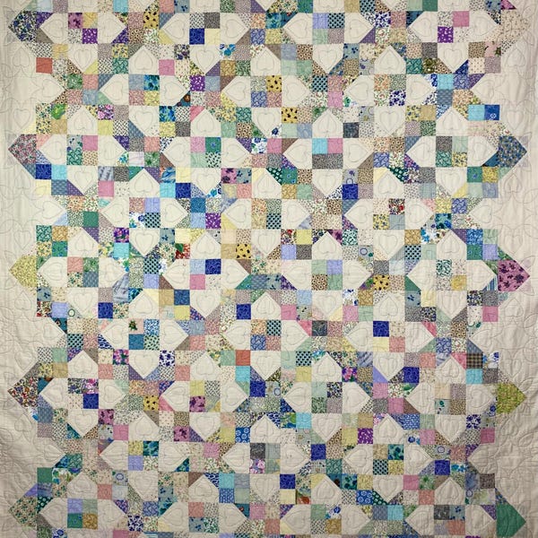 Four Patch Quilt Pattern - Etsy