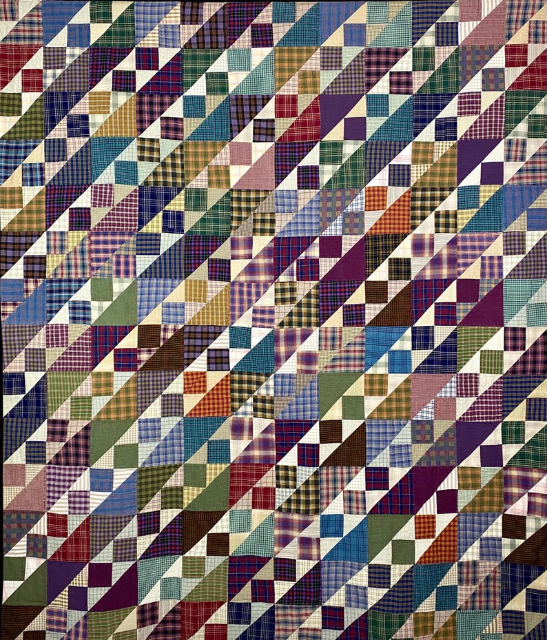 Angles and Squares Quilt Pattern - Etsy